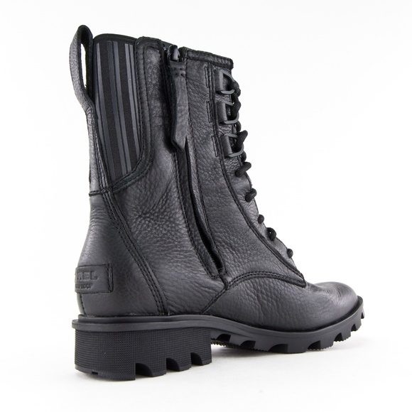 Sorel | Shoes | Sorel Phoenix Waterproof Lace Zip Combat Boots | Poshmark